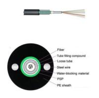China 2-24 Core GYXTW Outdoor Aerial Fiber Optic Cable 8.0mm PE Jacket G.652D for sale