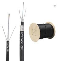 China GYXTW GYXTW53 2-12 Core Single Mode Outdoor Fiber Optic Cable 8.3mm 1500N Tensile for sale