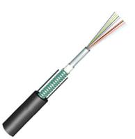 China GYXTW Fiber Optic Cable Single Mode 2-12cores Unitube Light-Armored Cable for sale