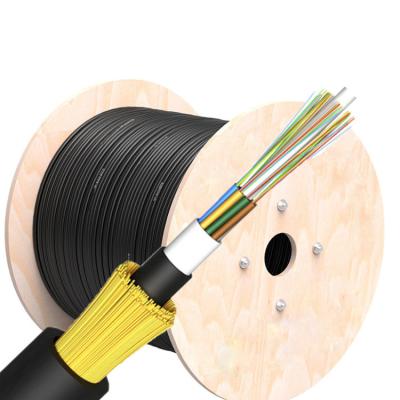 China 96 Core 80m 100m G652D Non Metal ADSS Fiber Optic Cable for sale