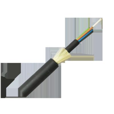 China ADSS G652D Single Mode Fiber Optic Cable 4-288 Cores Aramid Yarn 100m Span for sale