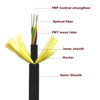 China Double Jacket OS1 OS2 Aerial Dielectric 48 Core ADSS Fiber Optic Cable for sale