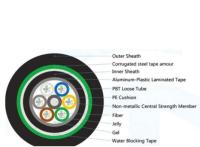 China Single Mode GYTA53 24 Core Outdoor Fiber Optic Cable 0.35dB/km 1310nm for sale