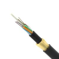 China Self Support ADSS 12 48 Core Single Mode Fiber Optic Cable 2km 5km Aerial for sale