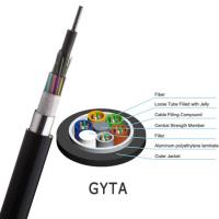 China Single mode Optical GYTA Outdoor 4 Core Non-Armored Fiber Optic Cable/Communication Cable for sale