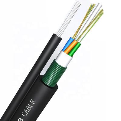 China Self Supporting GYXTC8S 12 Core Figure 8 Aerial Fiber Optic Drop Cable for sale