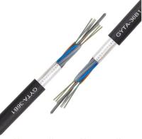 China GYTA Fiber Optic Cable G652D 2-24 Core Steel Central Strength Member Outdoor for sale