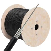 China FRP Strengthened Central Loose Tube Fiber Optic Cable GYFTY GYFXTY 2-12 Core Single Mode for sale