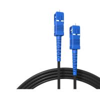 China FTTH 1-4 Core Patch Cord Cable SC APC Single Mode 2.0x3.0mm LSZH Drop Cable for sale