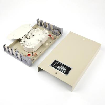 China 48 Fiber Outdoor FTTH Drop Cable Fiber Optic Termination Box for sale