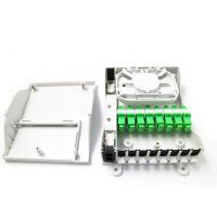 China Indoor 8 Core Floor Fiber Optic Termination Box for sale