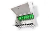 China Indoor 8 Core Floor Fiber Optic Termination Box for sale