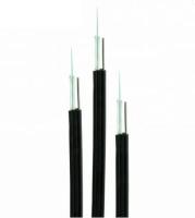 China FTTH Singlemode FRPKFRP Steel Strength Member Fiber Optic Cable for sale