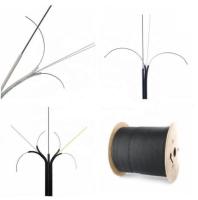 China GJYXFCH G657A SM 1 Core 1KM FTTH Drop Fiber Optic Cable for sale