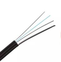 China Outdoor Steel Wire 1 2 4 6 Core G657a1 FTTH Drop Cable for sale
