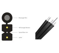 China 1 Core FTTH Drop Cable G652D Single Mode Fiber Optic 2.0x3.0mm LSZH for sale