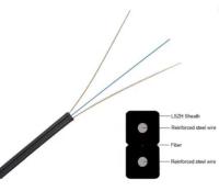China 1 Core FTTH Drop Cable G652D Single Mode Fiber Optic 2.0x3.0mm LSZH for sale