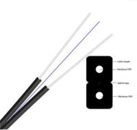 China 1 Core FTTH Drop Cable G652D Single Mode Fiber Optic 2.0x3.0mm LSZH for sale