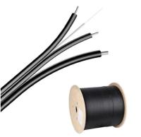 China Self Supporting Steel Messenger Wire FRP G657 4 1 2 Core FTTH Drop Cable for sale