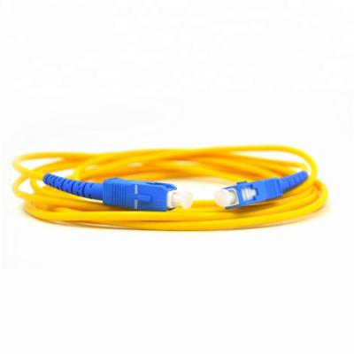 China FTTH Jumper SC/UPC To SC/UPC 1 Cord Single Mode Fiber Patch Cord for sale