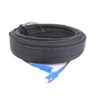 China Indoor Outdoor FTTH SC UPC Fiber Optic Patch Cord 3m Single Mode Drop Cable for sale