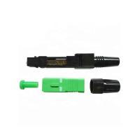 China Field Installable Fiber Optic Connector SC APC Fiber Optic Fast Connector for sale