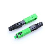 China Field Installable Fiber Optic Connector SC APC Fiber Optic Fast Connector for sale