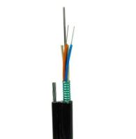 China GYTC8S 24 Core Figure 8 Single Mode Outdoor Fiber Optic Cable 9.5x18.2mm for sale