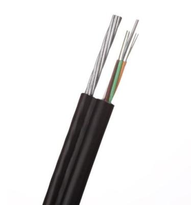 China Aerial Figure 8 Loose Tube Fiber Optic Cable 2-96 Cores G652D Self Supported for sale