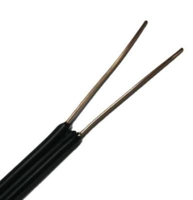 China 5m Telecommunication Copper Drop Wire Telephone Cable 0.50mm PE Insulation for sale