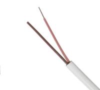 China 1 Pair Copper Telephone Drop Wire 0.5mm Underground Cable PE Insulated 220V for sale