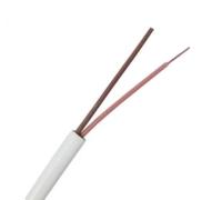 China 1 Pair Copper Telephone Drop Wire 0.5mm Underground Cable PE Insulated 220V for sale