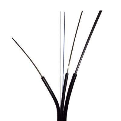 China 2 Core Figure 8 Self Supporting FTTX Aerial Fiber Optic Drop Cable G657A1 5.2mm for sale