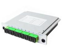 China 1*8 ABS Coupler SC APC PC UPC Fiber Optic PLC Splitter for sale