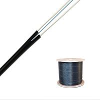 China Monomode 1 2 4 Core Drop Fiber Optic Cable FTTH FTTB 2x5mm OD LSZH for sale