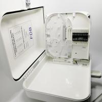 China FTTX Network 16 Feeder Cable Ports Waterproof Optical Fiber Splice Box for sale