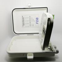 China FTTX Network 16 Feeder Cable Ports Waterproof Optical Fiber Splice Box for sale