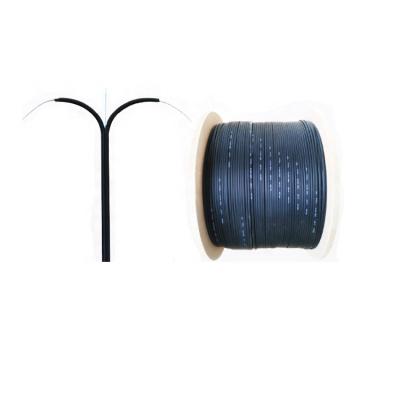 China G657A FRP FTTH Drop Cable 2 Core Single Mode Fiber Optic Cable 2.0x3.4mm for sale