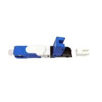 China SC/UPC SC/PC Single Mode Optical Fiber Fast Connector for FTTH Drop Cable 125um for sale