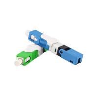China SC/UPC SC/PC Single Mode Optical Fiber Fast Connector for FTTH Drop Cable 125um for sale
