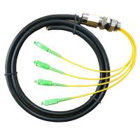 China Pre Terminated 4 Core Waterproof FOC Fiber Optic Cable Pigtail for sale