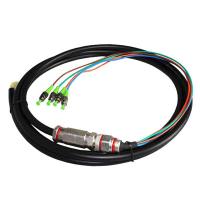 China Armoured Fiber Optic Patch Cord Jumper Wire FOC Fiber Optic Cable for sale