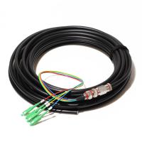 China Armoured Fiber Optic Patch Cord Jumper Wire FOC Fiber Optic Cable for sale