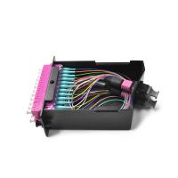 China FOC OM3 MTP MPO LC 12 Fiber Optic Cassette Module for sale