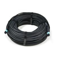 China Singlemode 12 Fiber 9/125 OS2 MTP MPO Fiber Patch Cable for sale