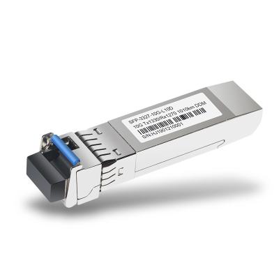 China CWDM SFP Fiber Transceiver 1310nm 1550nm 1.25G 80km Single Mode LC Module for sale