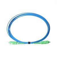 China G657A1 SC APC Fiber Optic Patch Cord 3.0mm 2.4mm Single Mode Indoor Outdoor Cable for sale