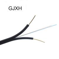 China Indoor Outdoor GJYXFCH 2 Core FTTH Flat Fiber Optic Cable for sale