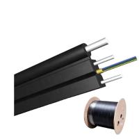 China Indoor Outdoor GJYXFCH 2 Core FTTH Flat Fiber Optic Cable for sale