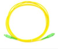 China 0.9mm 2.0mm 3.0mm 9/125um Singlemode Simplex SC APC Patch Cord for sale